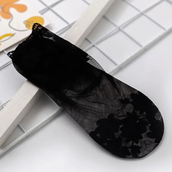 Accessories | Restocked Black Invisible Socks | Poshmark